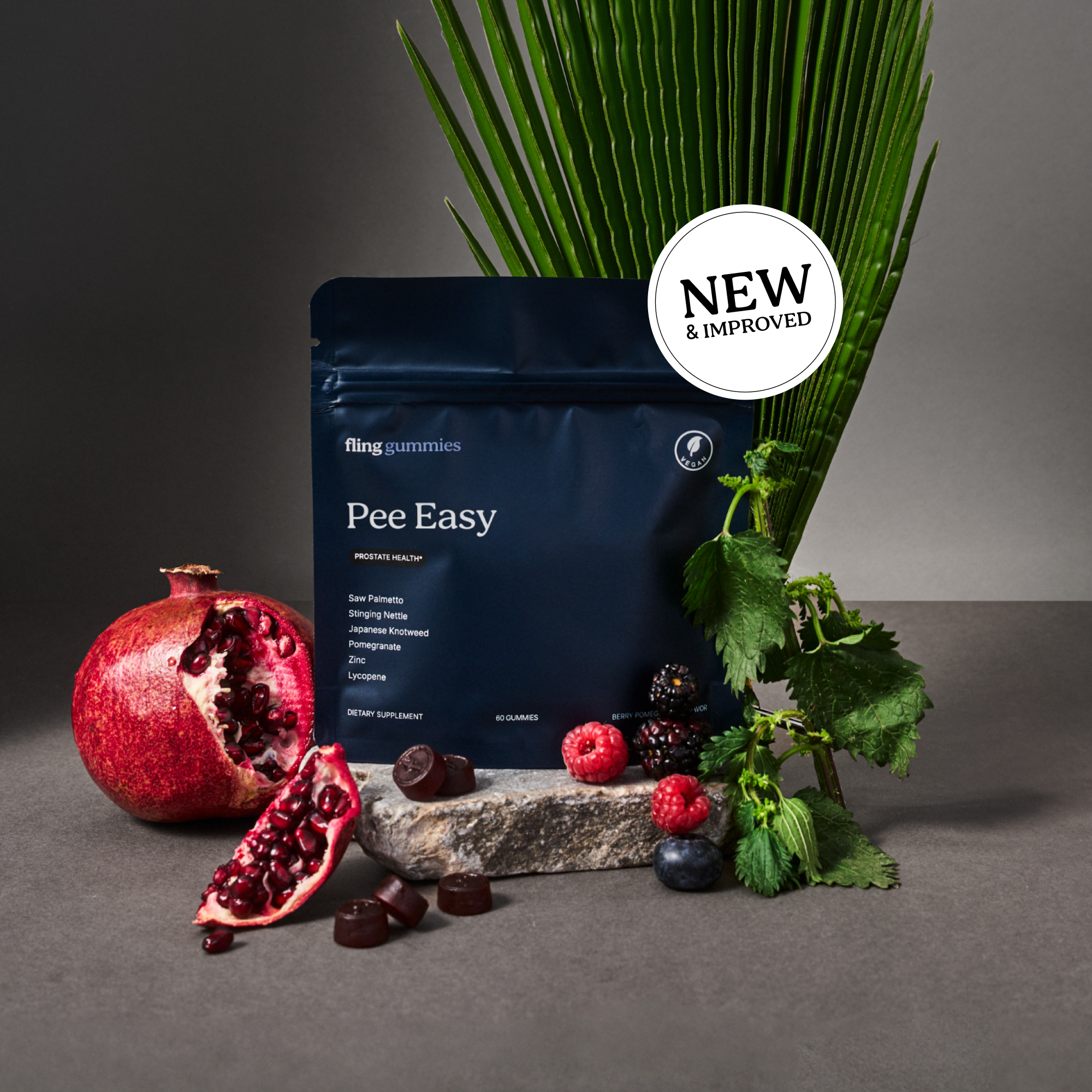 Prostate Flow Gummy - Saw Palmetto & 7 Ingredients for Prostate Health ...