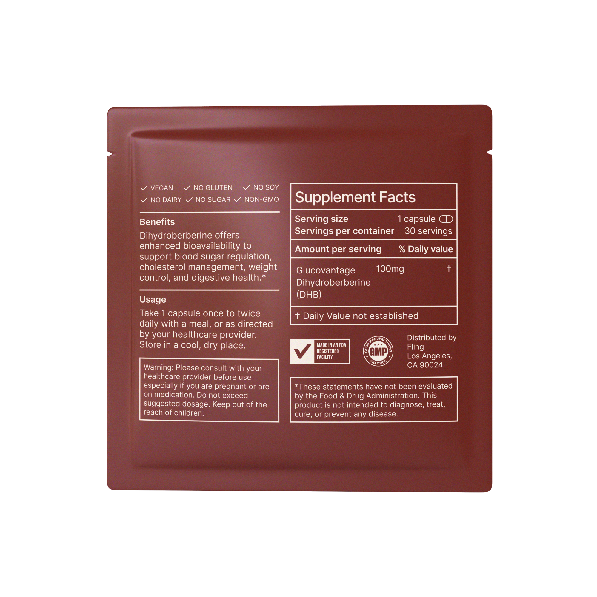 Sugar Guard - Dihydroberberine Capsules – Fling